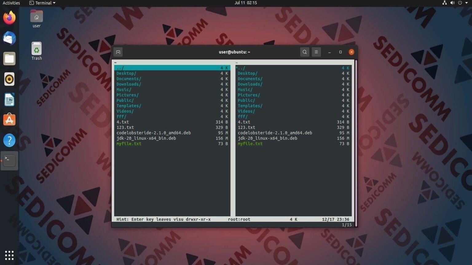 Как установить файловый менеджер Vifm в Linux