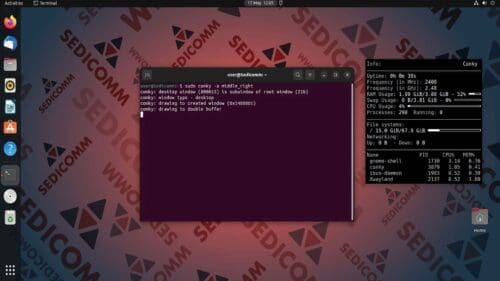 Как установить и настроить Conky в Linux