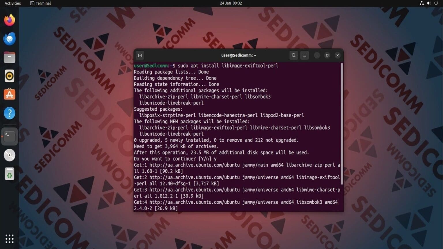 Изменение метаданных файлов в Linux