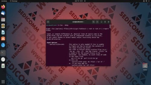 Как использовать команду cloc в Linux