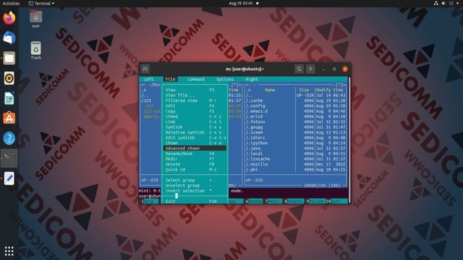 Как установить и использовать Midnight Commander