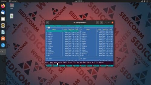 Как установить и использовать Midnight Commander