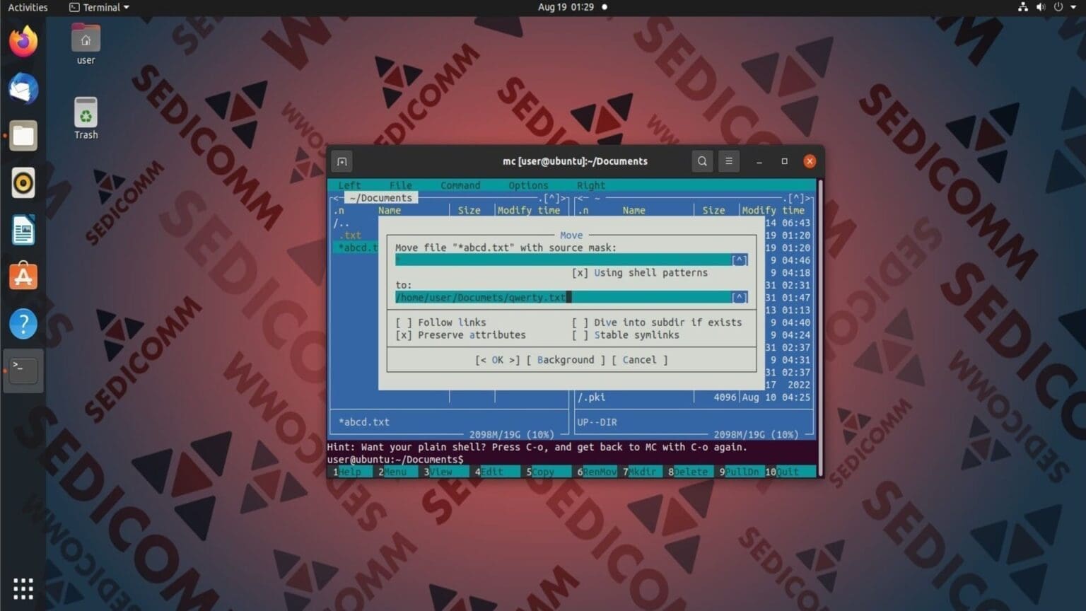 Как установить и использовать Midnight Commander