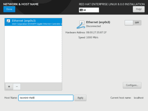 Установка RHEL 8 — полное пошаговое руководство пользователя