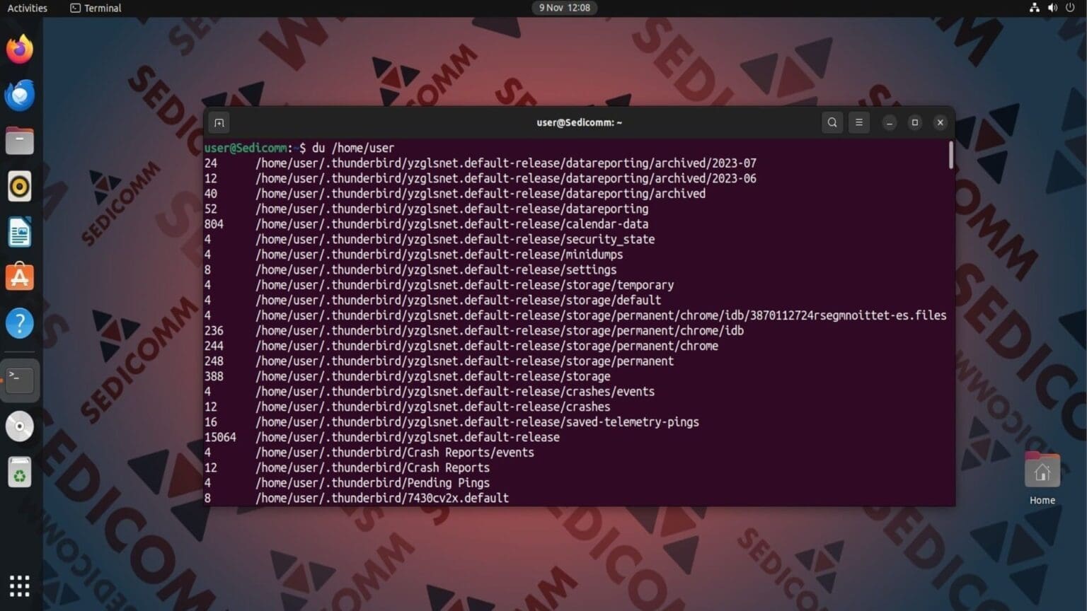 Команда du в Linux с примерами