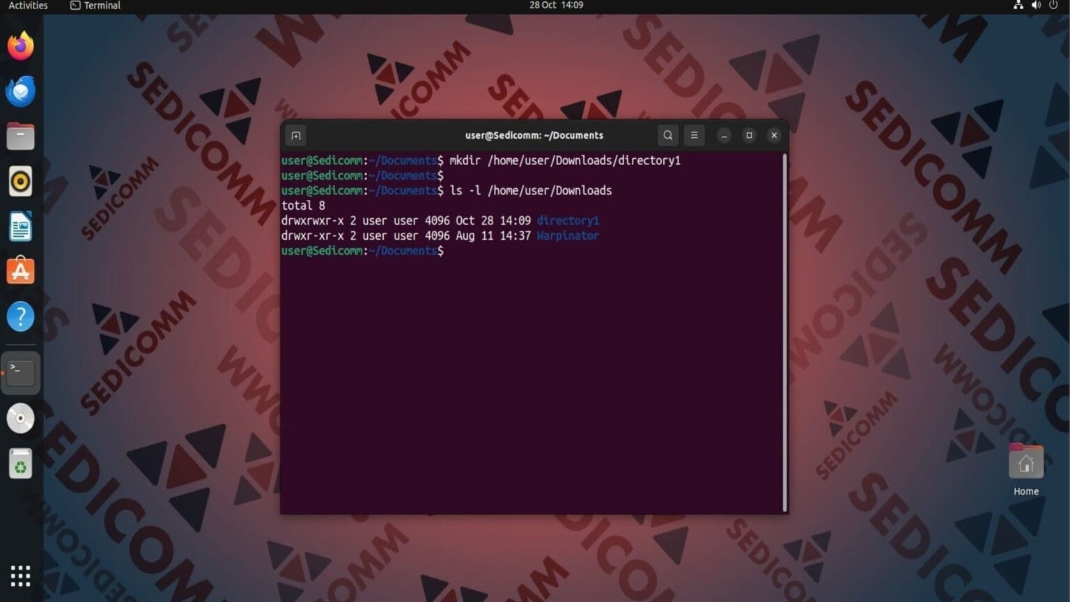 Команда mkdir в Linux с примерами